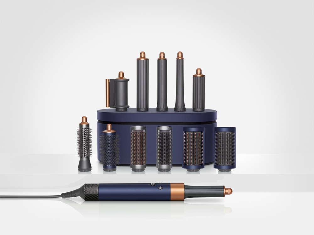 Dyson Airwrap™ Complete Long HS05 Prussian Blue/Rich Copper kulmofén ...