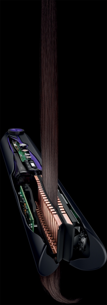 Dyson Corrale™ HS07 Black/Violet žehlička na vlasy | notino.cz