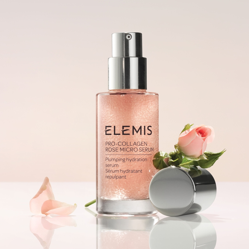 Elemis Pro-Collagen Rose Micro Serum Moisturizing Face Serum with ...