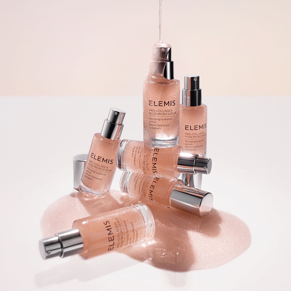 Elemis Pro-Collagen Rose Micro Serum sérum hydratant visage effet ...