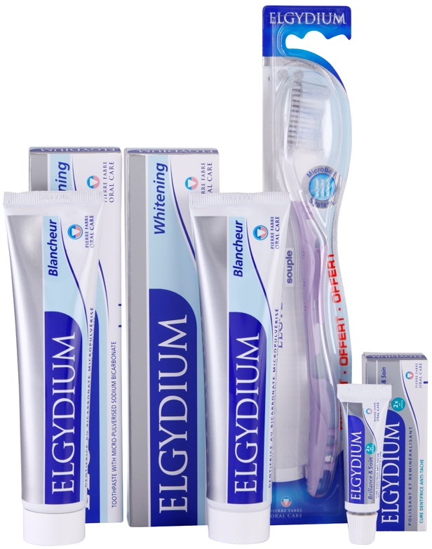 Elgydium Whitening kosmetická sada I. | notino.cz