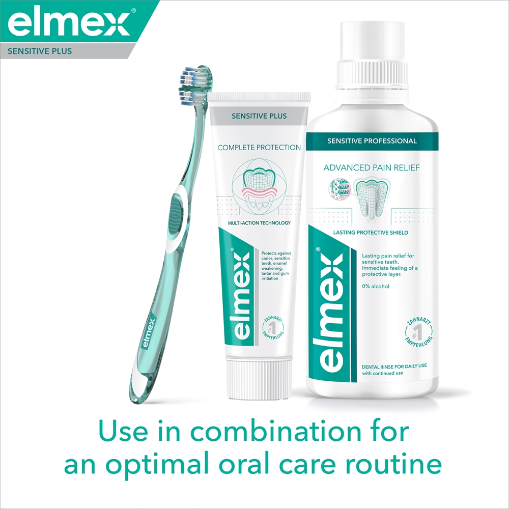 Elmex Sensitive Plus Complete Protection reinforcing toothpaste ...