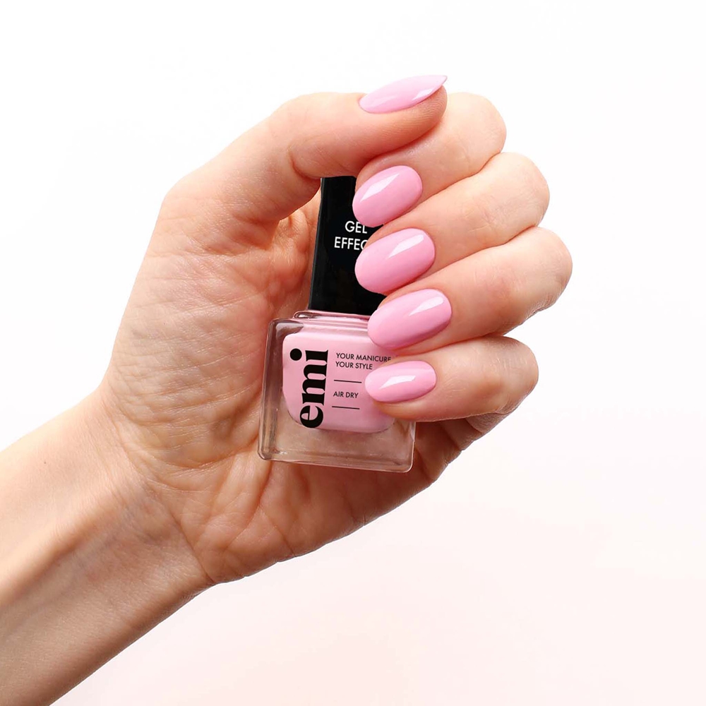 emi E.MiLac Gel Effect Ultra Strong Gel-Effect Nail Varnish without the ...