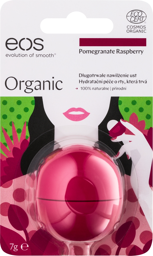 EOS Pomegranate Raspberry балсам за устни | notino.bg