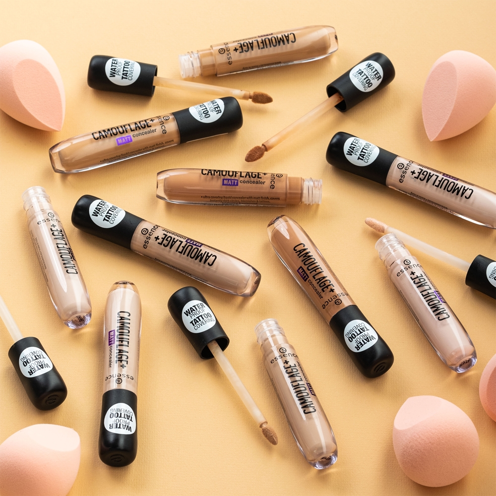 essence CAMOUFLAGE + MATT concealer with matt effect | notino.co.uk