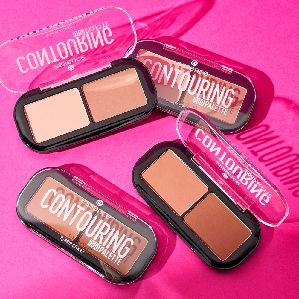 essence CONTOURING DUO PALETTE paleta para contorno de rostro | notino.es
