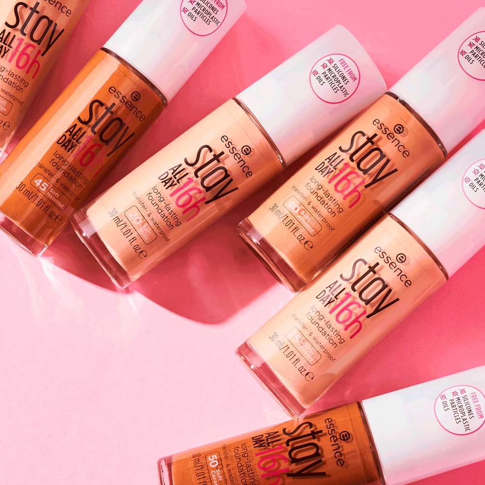 essence Stay ALL DAY 16h fond de teint waterproof | notino.fr