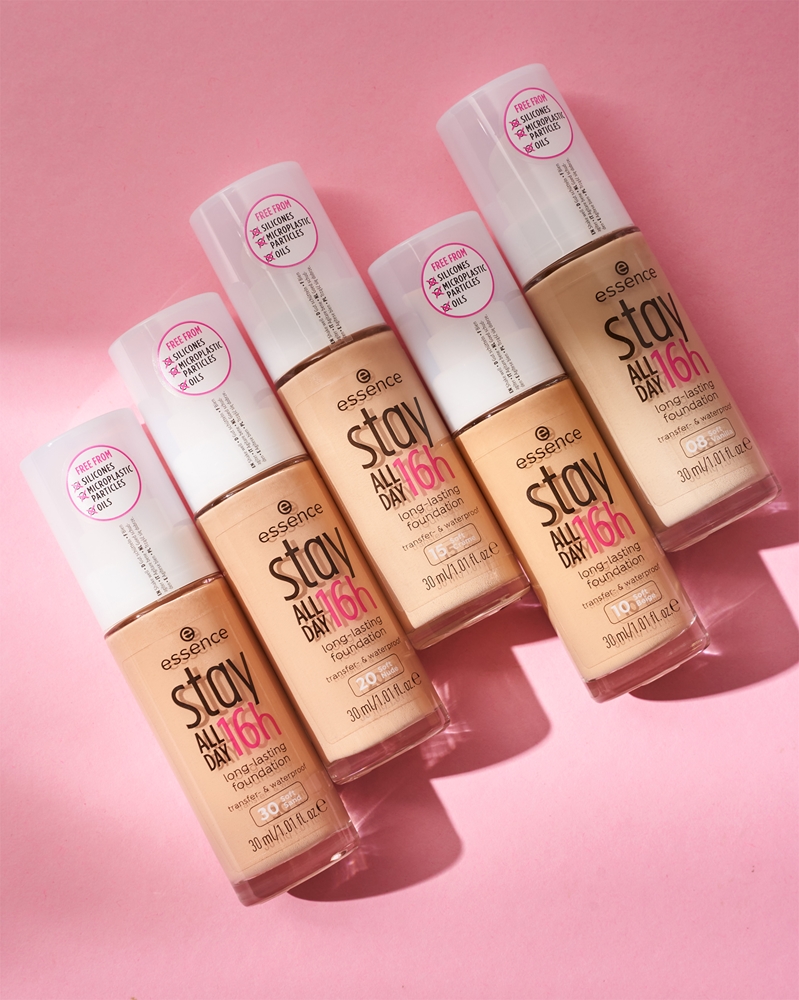 essence Stay ALL DAY 16h fond de teint waterproof | notino.fr