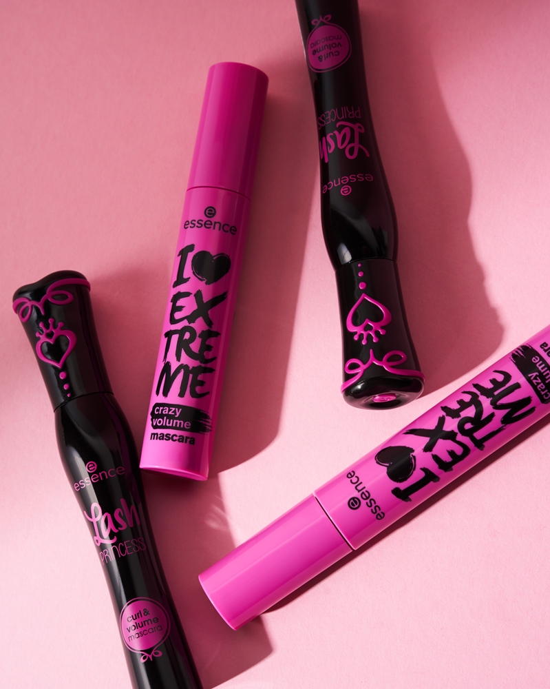 essence Lash PRINCESS maskara za volumen in privihanje trepalnic ...