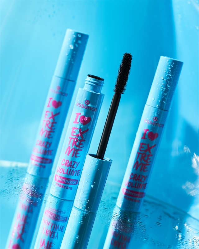 essence I LOVE EXTREME CRAZY VOLUME waterproof volumising mascara ...