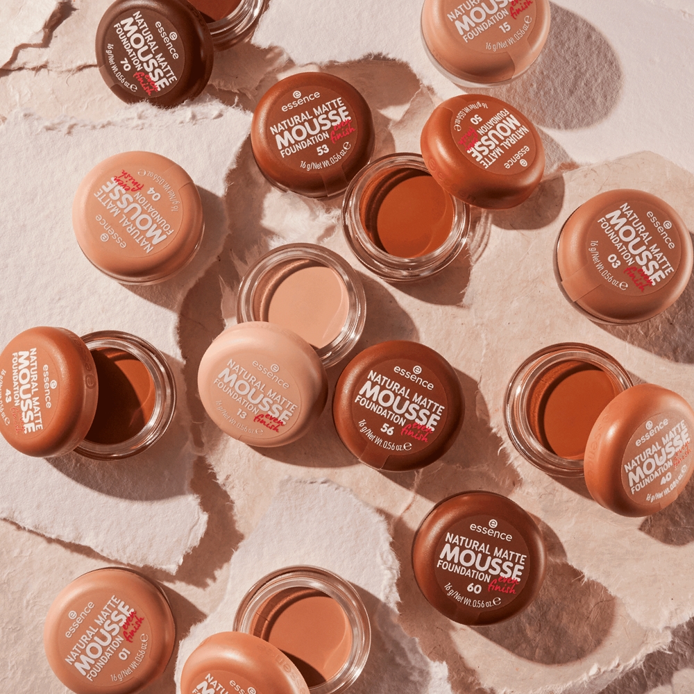 essence NATURAL MATTE MOUSSE mousse foundation | notino.co.uk