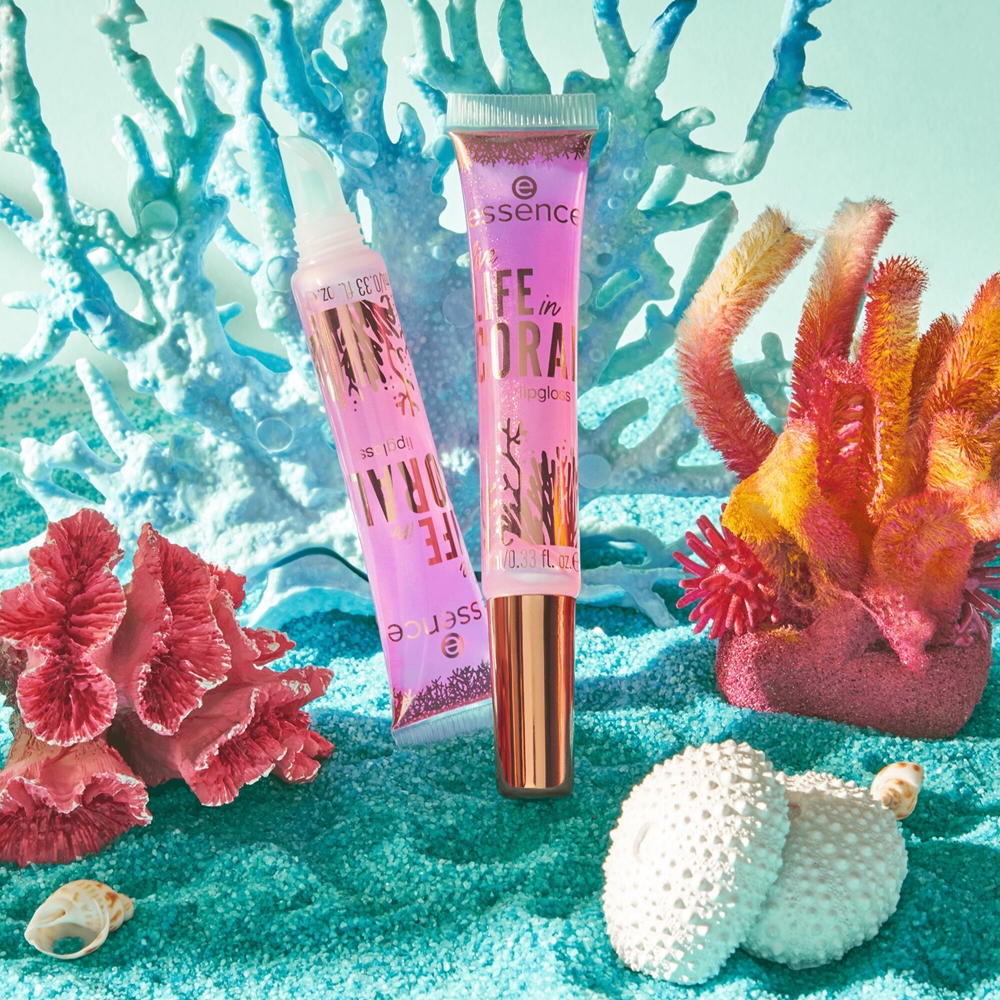 essence LIFE in CORAL lip gloss | notino.co.uk