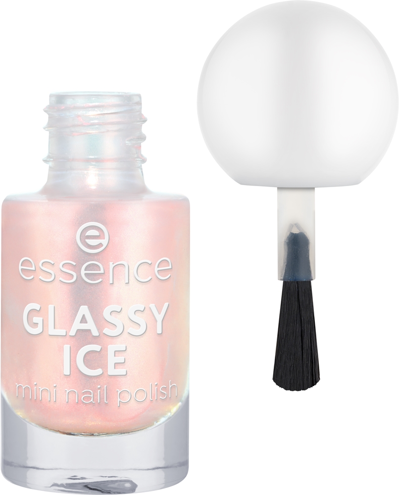 essence GLASSY ICE lak na nehty mini | notino.cz