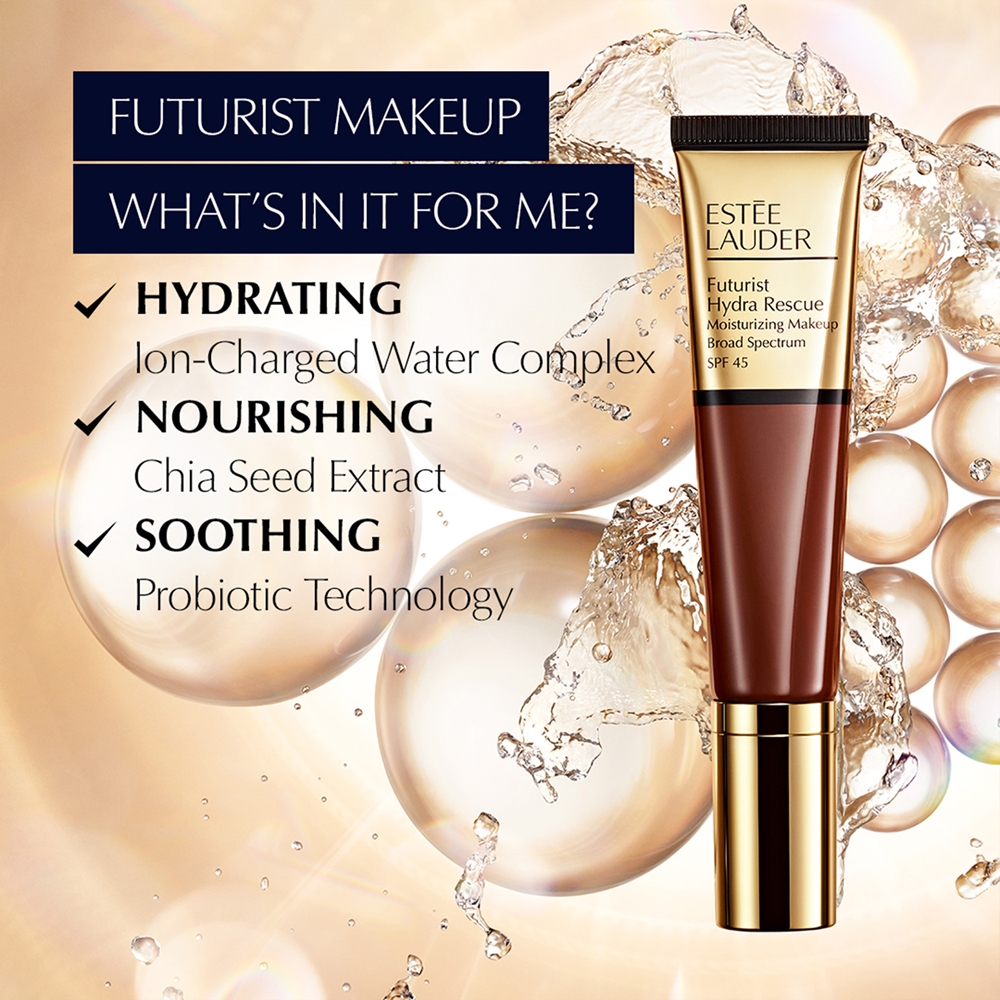 Estée Lauder Futurist SkinTint Serum Foundation With Botanical Oil ...