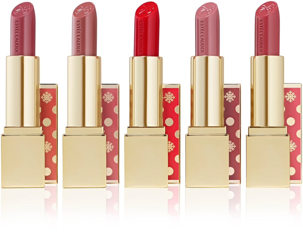 Estée Lauder Holiday Lipstick Set gift set for lips limited edition ...
