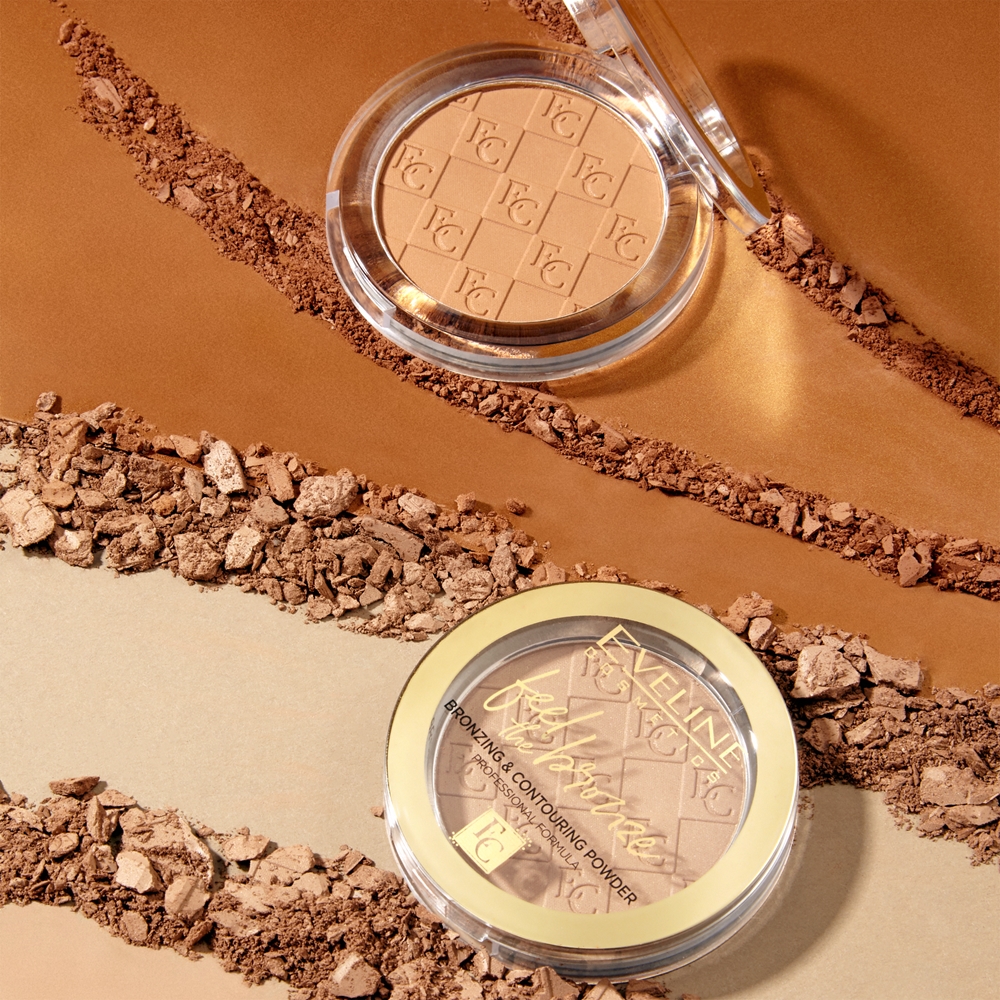 Eveline Cosmetics Feel The Bronze Bronzing and Contouring Compact ...