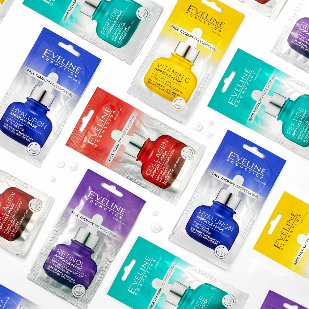 Eveline Cosmetics Face Therapy Hyaluron Cream Mask with moisturising ...