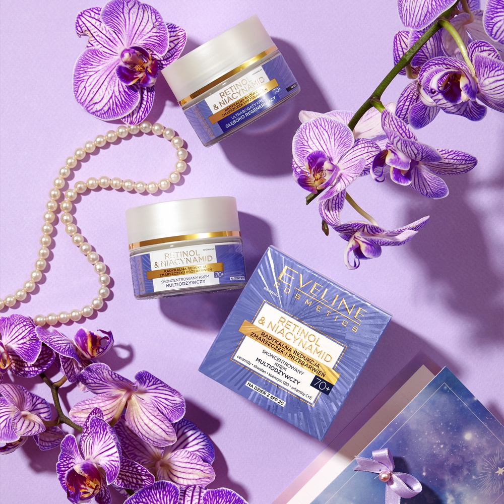 Eveline Cosmetics Retinol & Niacynamid Deep Regeneration Night Cream 70 ...