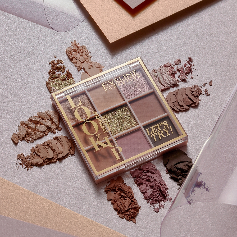 Eveline Cosmetics Look Up Let's Try! paletka očních stínů | notino.cz