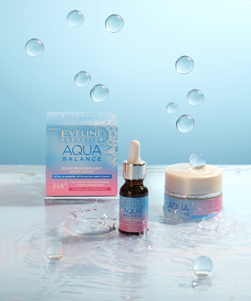 Eveline Cosmetics Aqua Balance Collagen + Ectoine Intensive ...