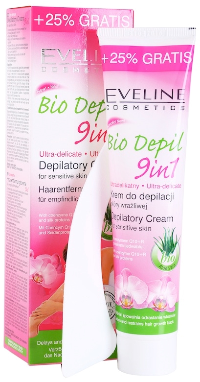 Eveline Cosmetics Bio Depil Hair Removal Cream for Sensitive Skin ...