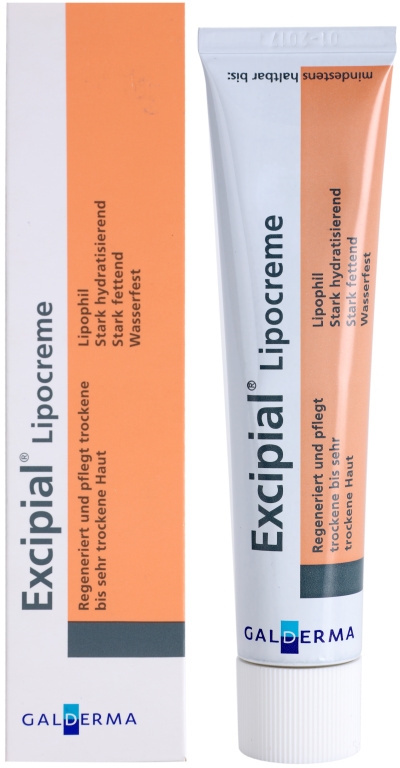 Excipial Lipocreme creme regenerador para pele seca a muito seca ...