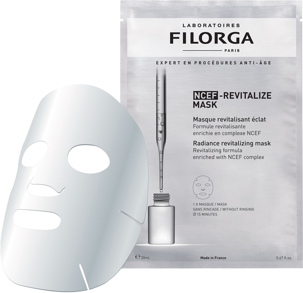 FILORGA NCEF -REVITALIZE SHEET MASK máscara revitalizadora para pele ...