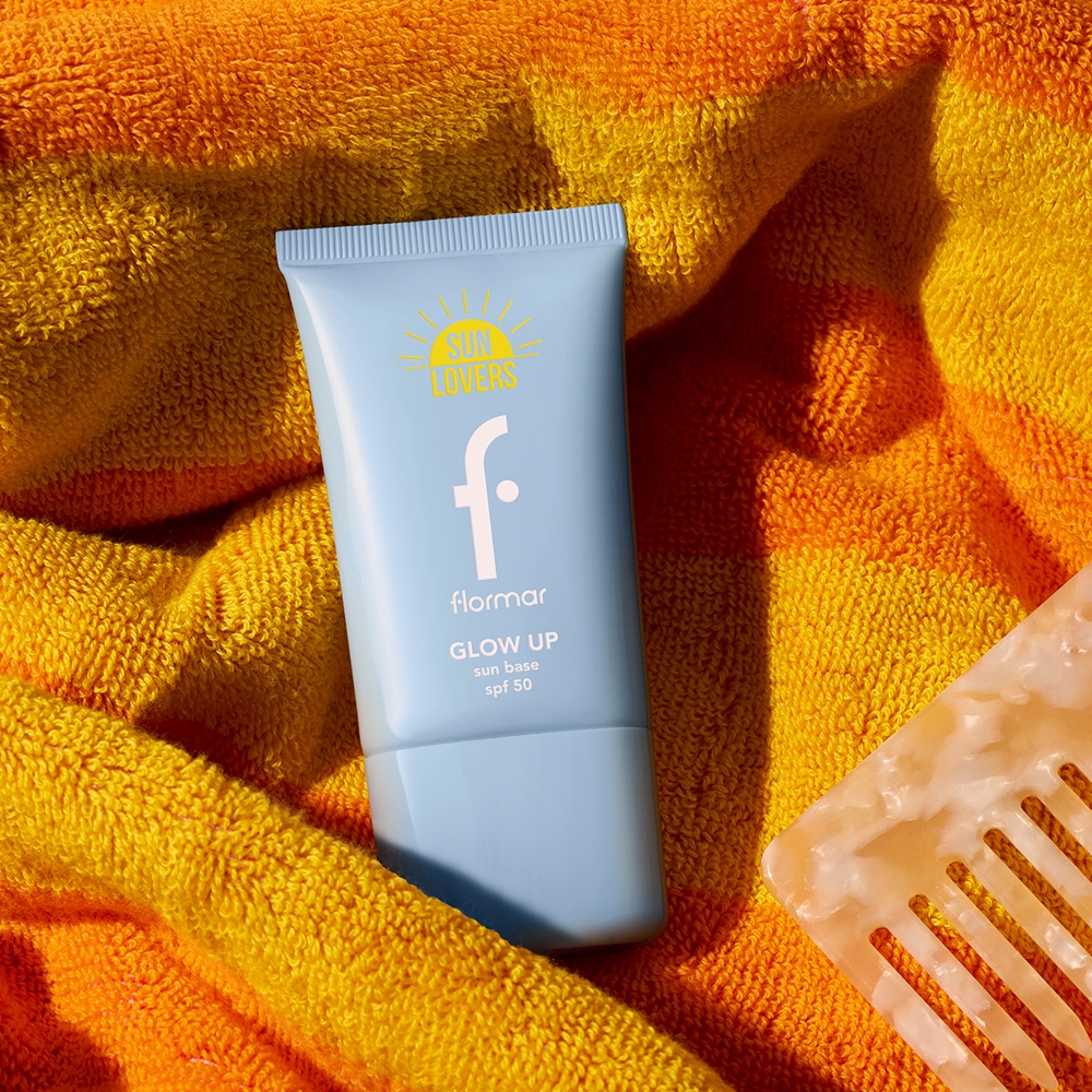 flormar Glow Up Sun Base SPF 50 emulzija za sončenje za osvetlitev kože | notino.si
