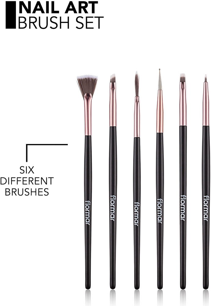 flormar Nail Art Brush Set Brush Set for nails | notino.ie