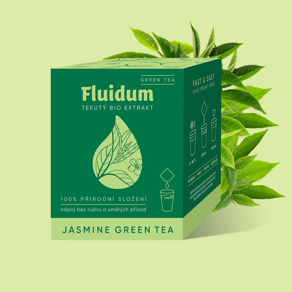 Fluidum Jasmine Green Tea BIO liquid bio extract | notino.ie