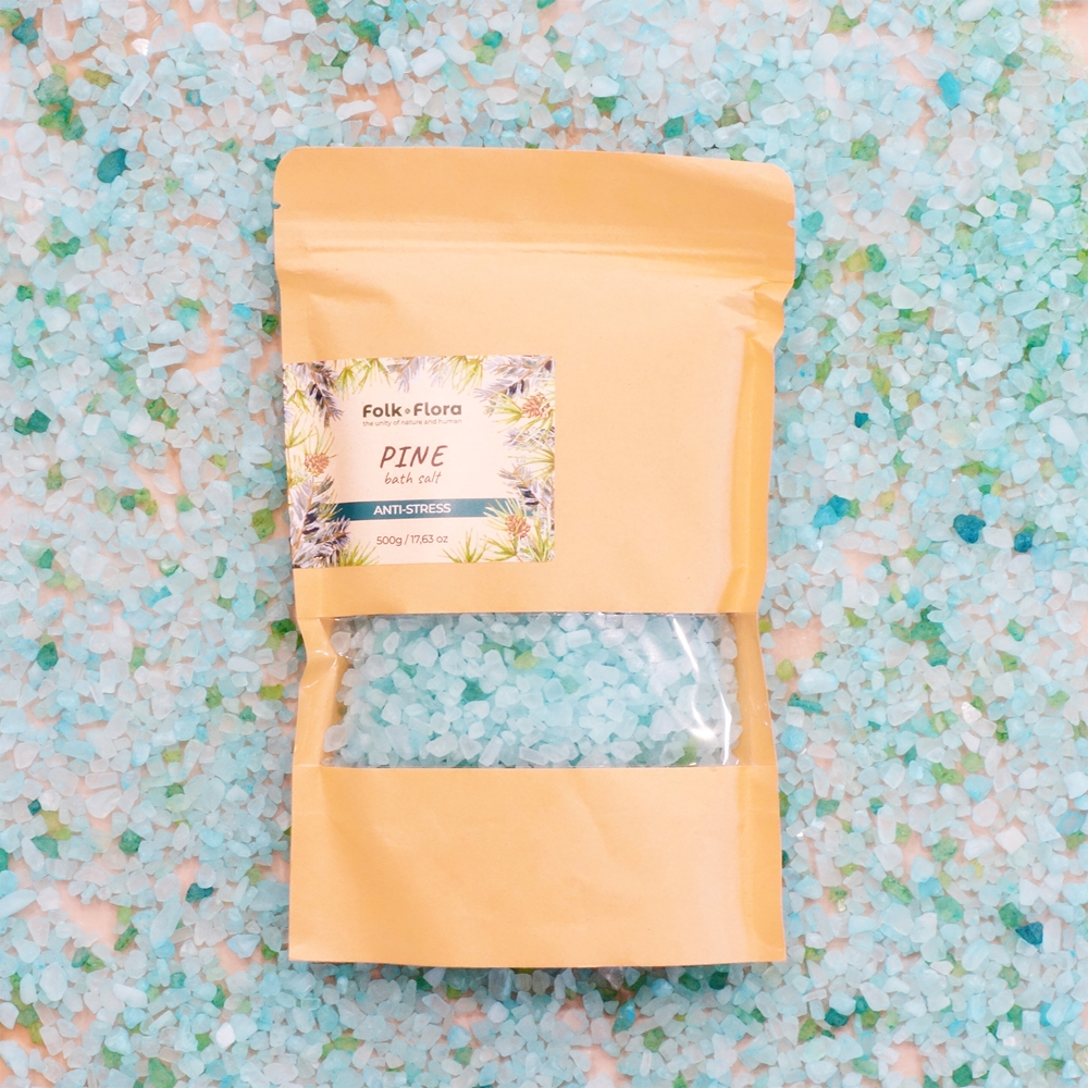 Folk & Flora Pine Soothing Bath Salt | notino.ie