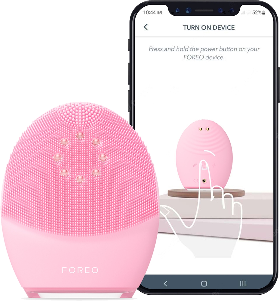 FOREO LUNA™4 Plus sonic cleansing device with thermal function and ...