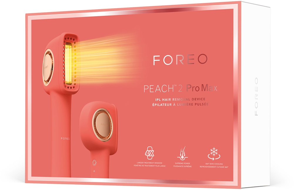 FOREO PEACH™ 2 Pro Max IPL for body, face, bikini area and underarms ...
