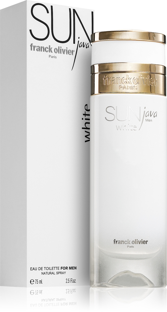 Franck Olivier Sun Java White Men Eau de Toilette pour homme | notino.fr