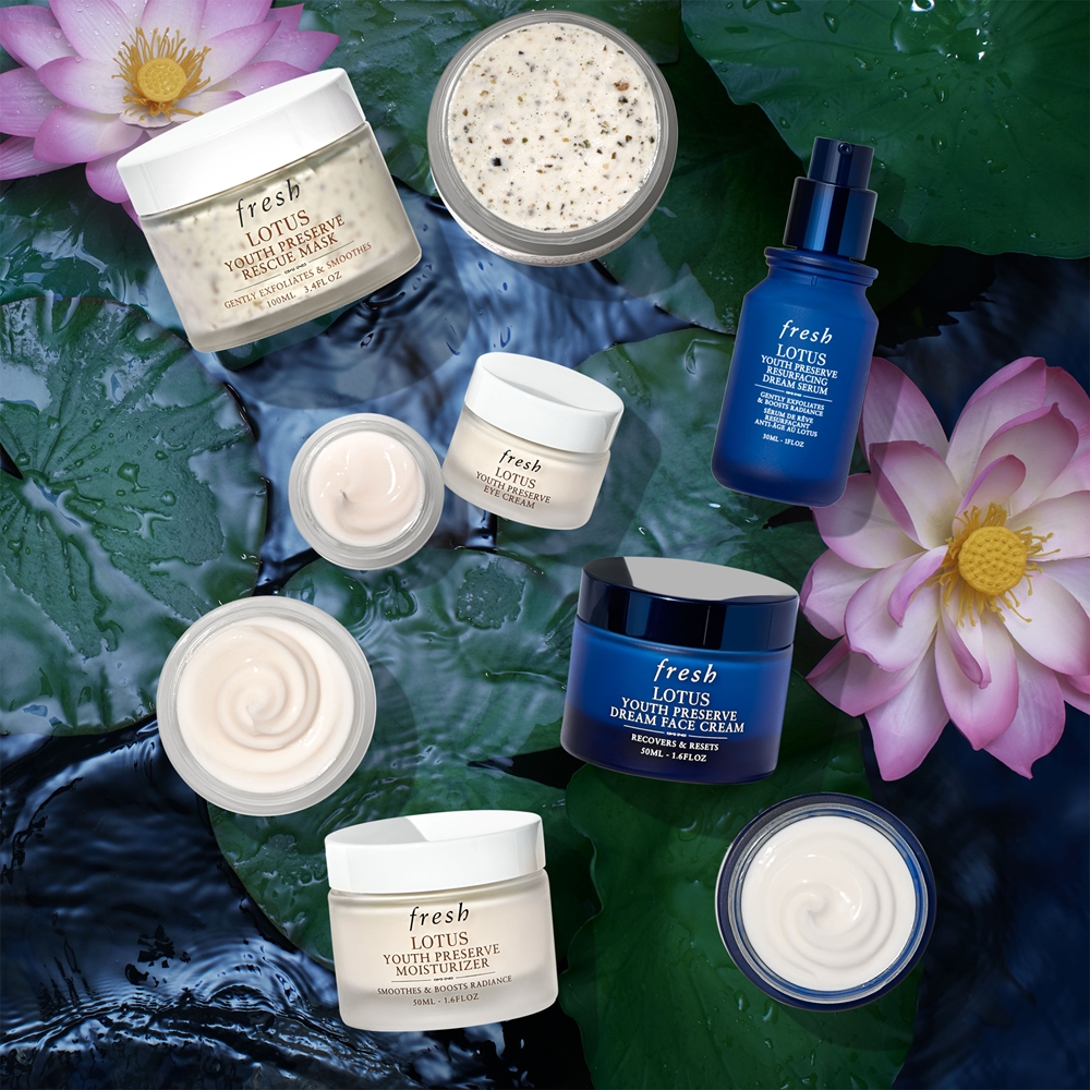 fresh Lotus Youth Preserve Rescue Mask eksfoliacijska maska proti ...