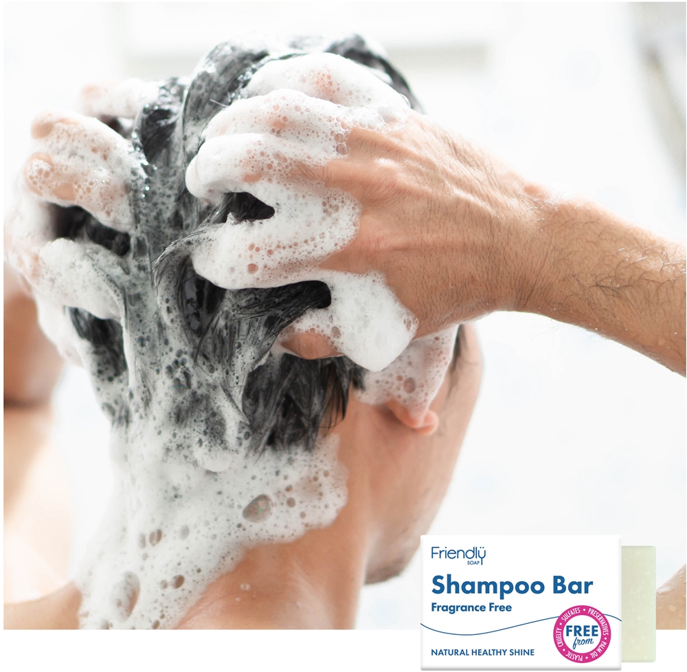 Friendly Soap Natural Shampoo Bar Fragrance Free Naturseife für das ...