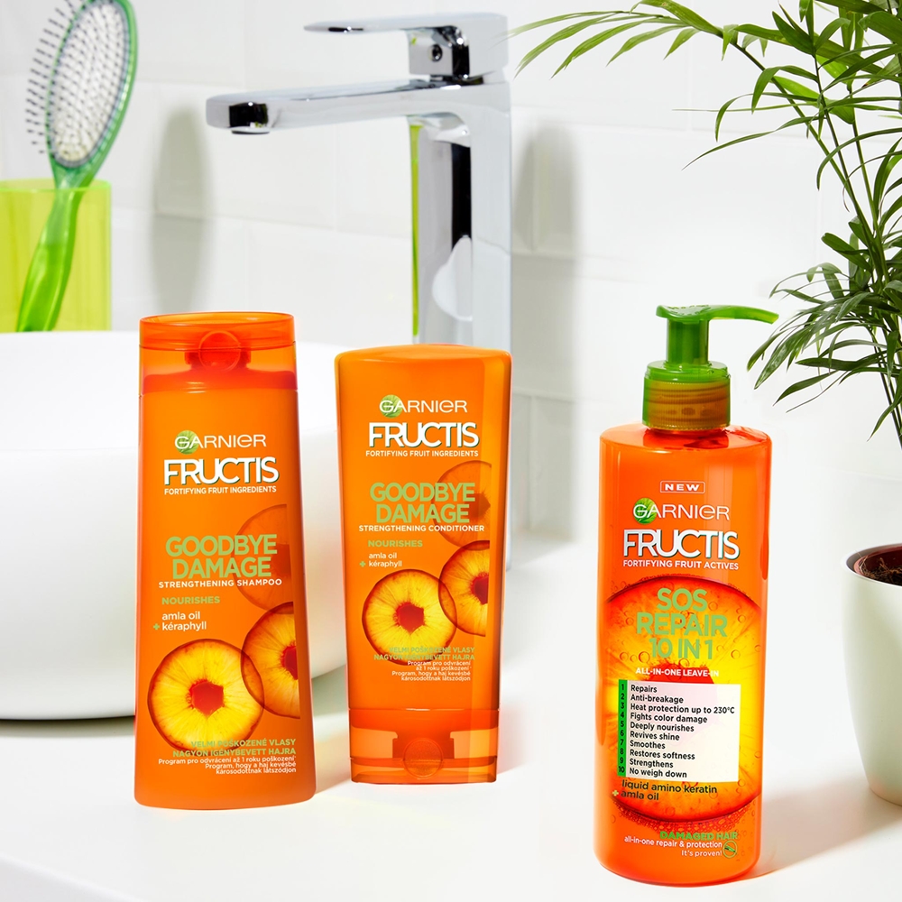 Garnier Fructis SOS Repair 10IN1 soin capillaire sans rinçage | notino.fr
