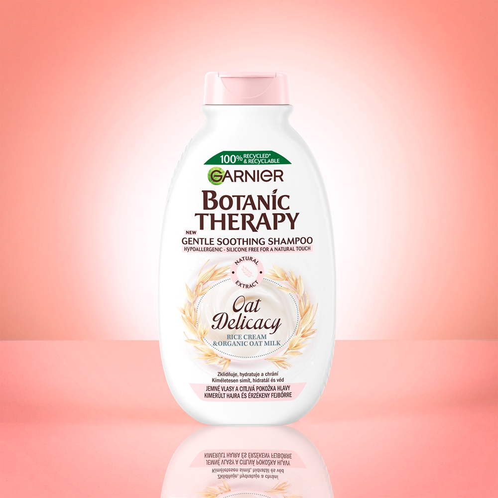 Garnier Botanic Therapy Oat Delicacy hydrating and soothing shampoo ...