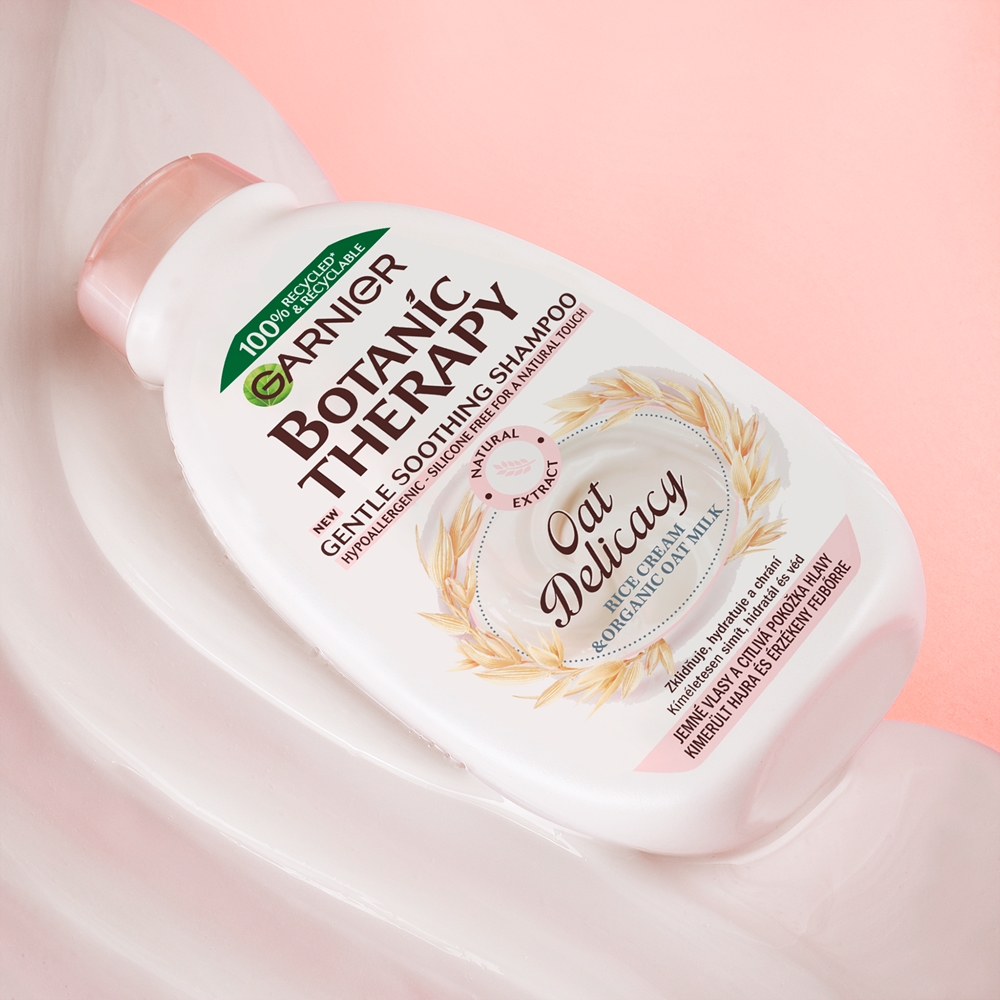 Garnier Botanic Therapy Oat Delicacy hydrating and soothing shampoo ...