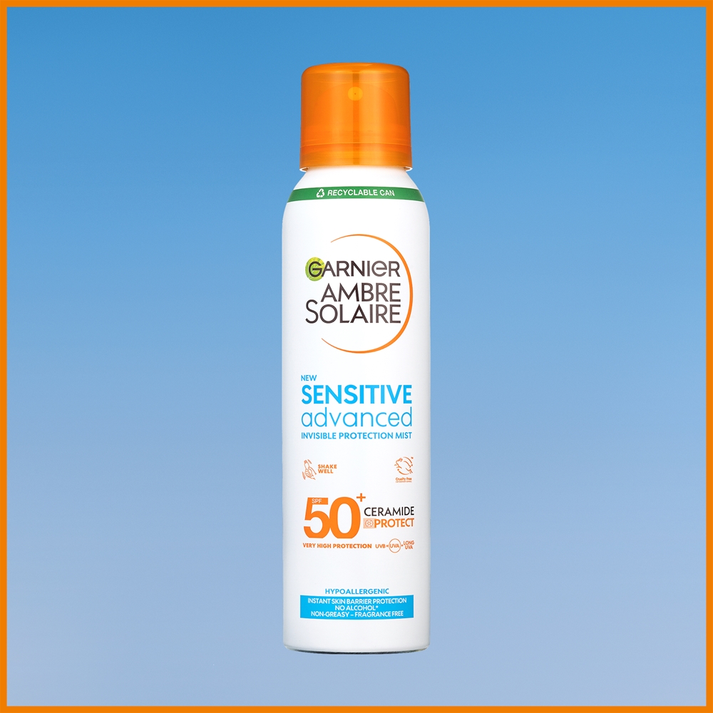 Garnier Ambre Solaire Sensitive Advanced sun mist spray for very ...