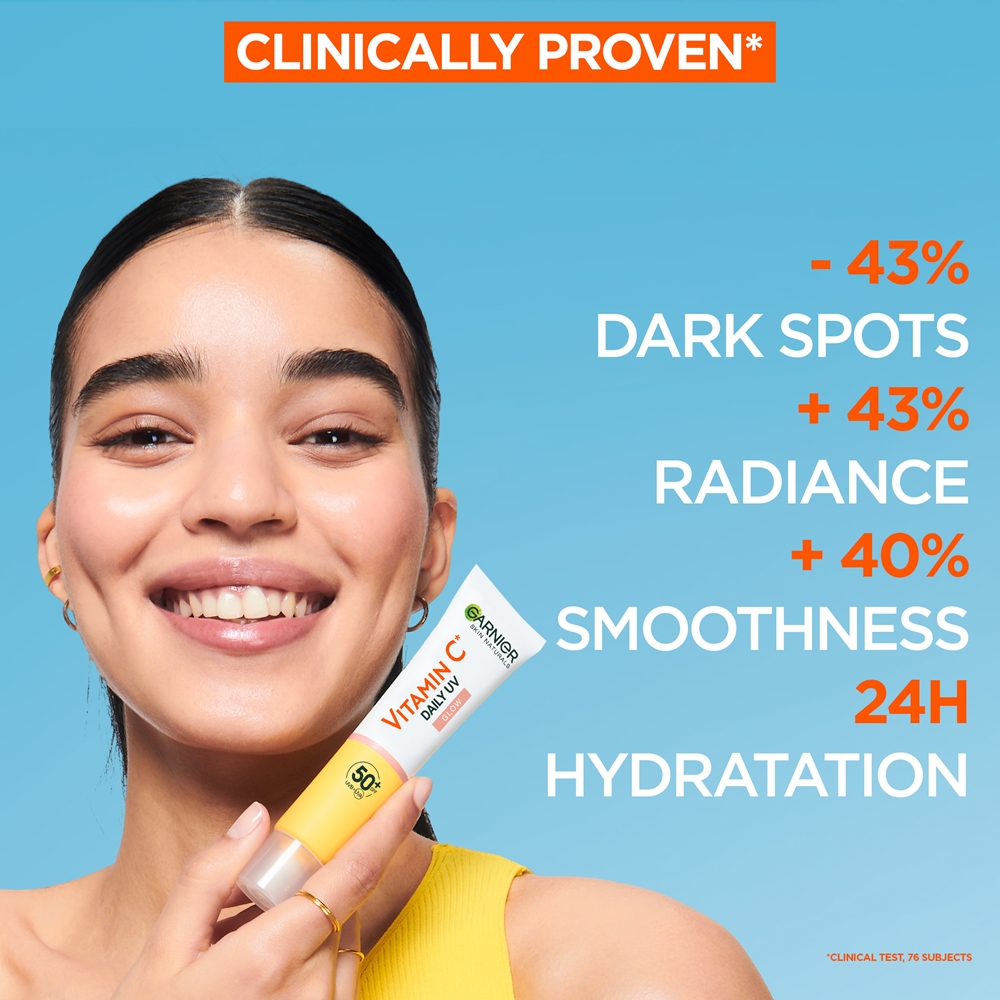Garnier Skin Active Vitamin C Glow lozione illuminante SPF 50+ | notino.it