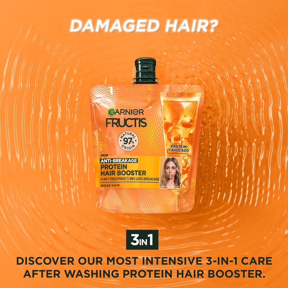 Garnier Fructis Protein Hair Booster Taastav mask kahjustatud juustele ...