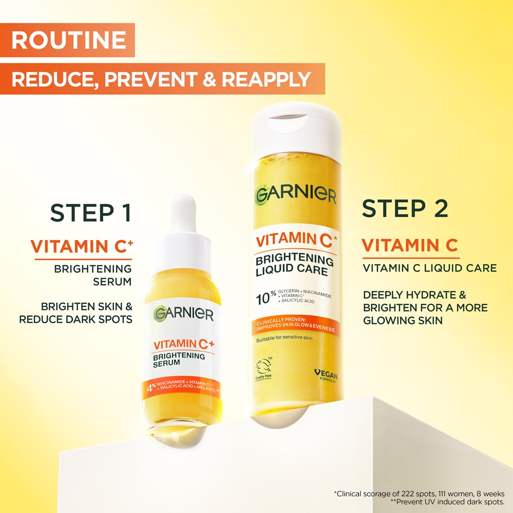 Garnier Vitamin C Bright Complete brightening essence with vitamin C ...