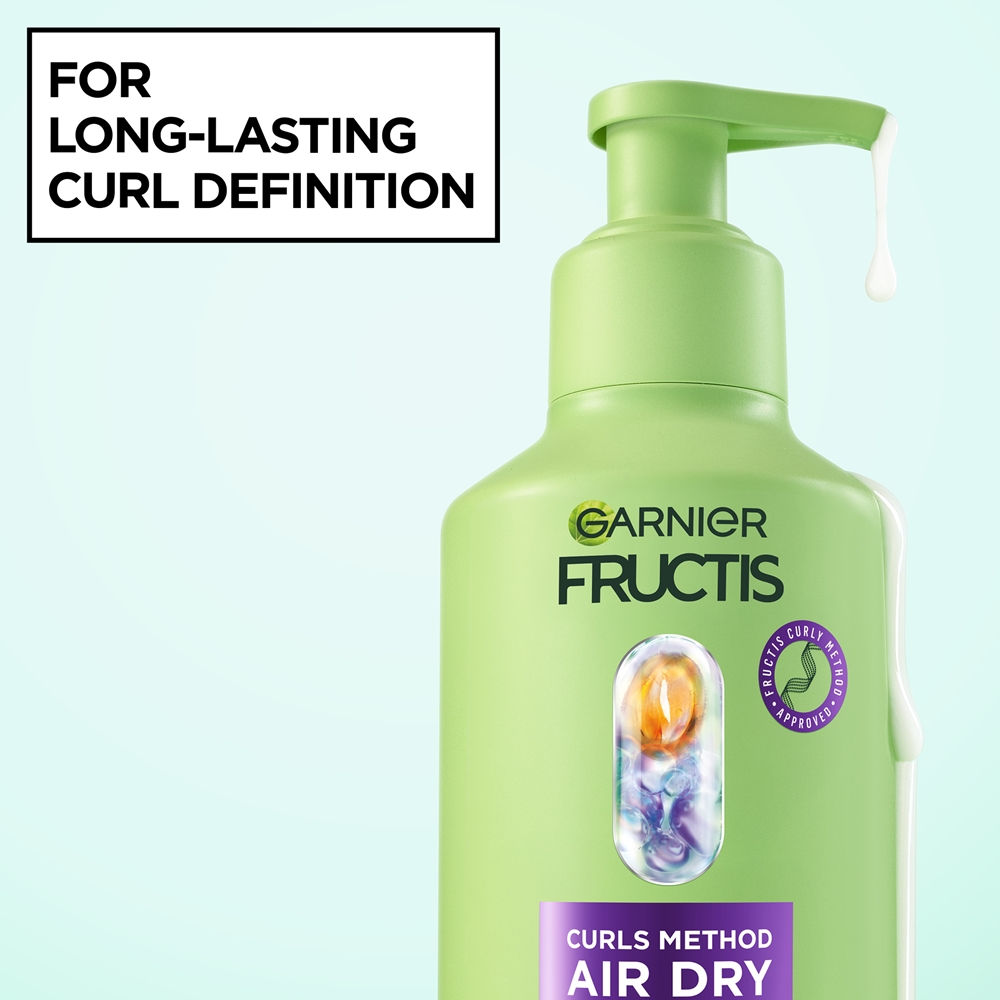 Garnier Fructis Curls Method Leave-in Cream for wavy and curly hair ...
