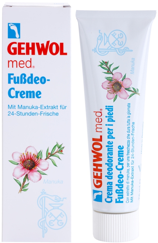 Gehwol Med crema desodorante intensa para una protección de larga ...