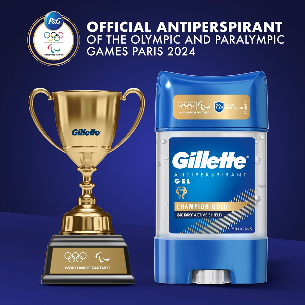 Gillette Champion Gold Antiperspirant Gel | notino.ie