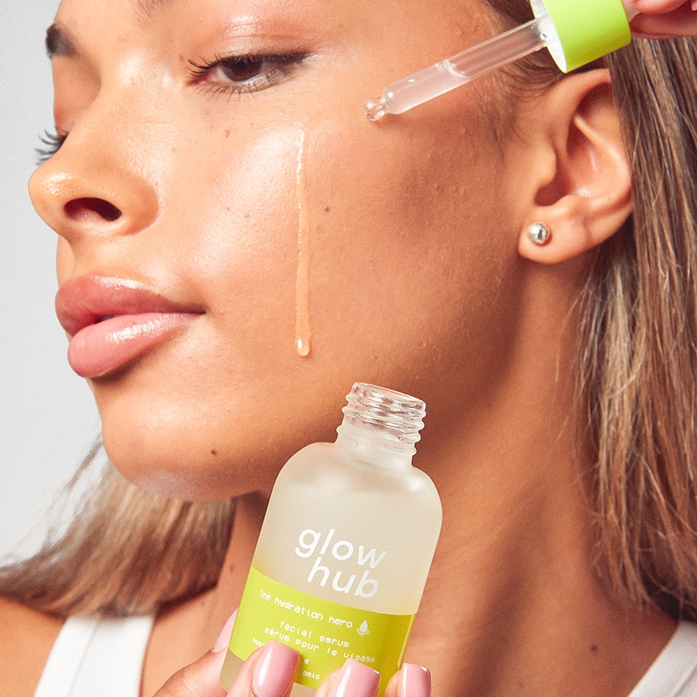 Glow Hub The Hydration Hero Moisturizing Face Serum with hyaluronic ...