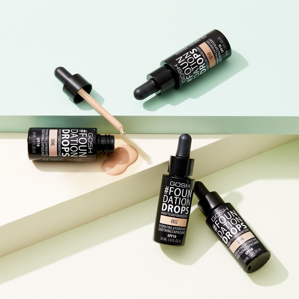 Gosh Foundation Drops Ultra-Light Foundation Drops SPF 10 | notino.ie