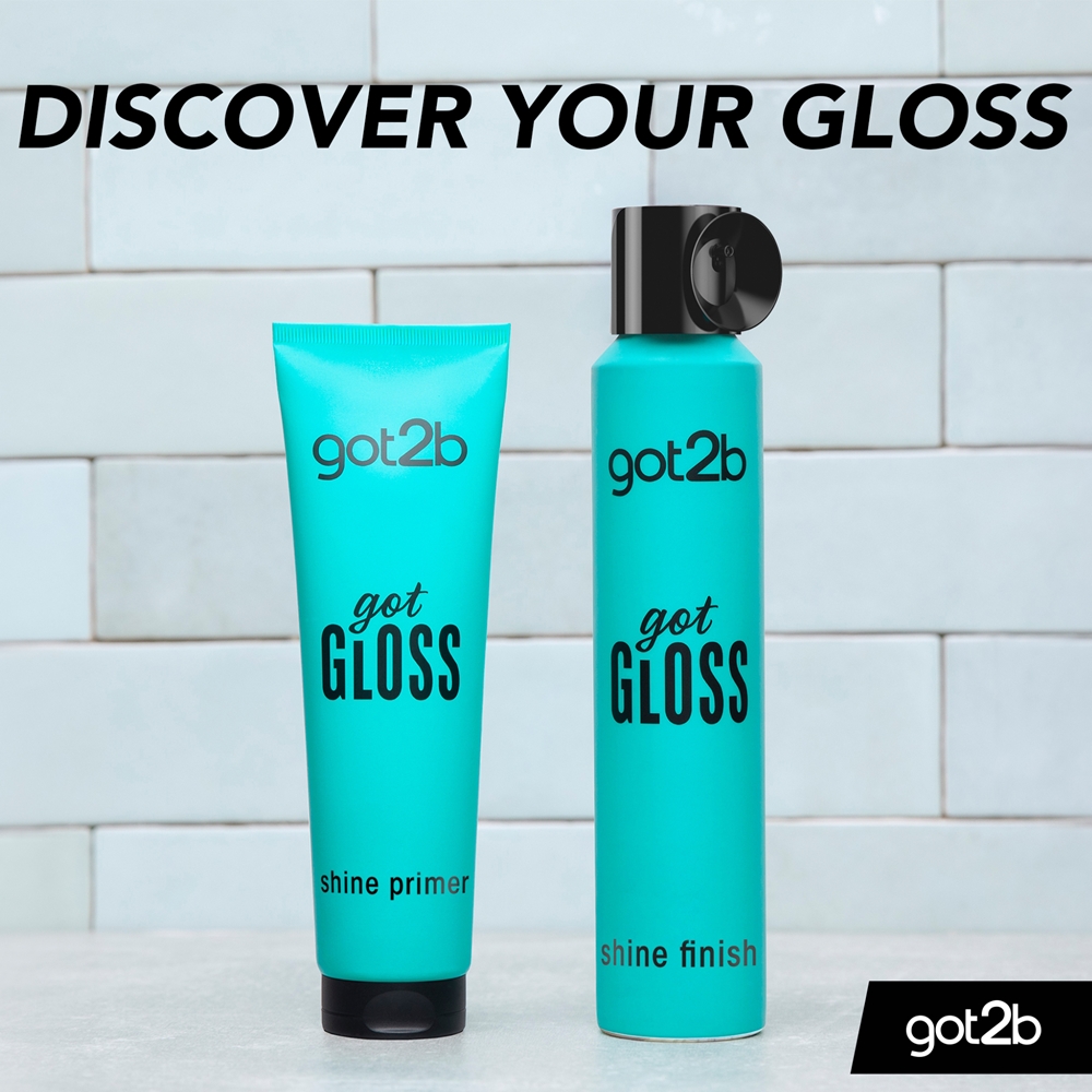 got2b got Gloss Shine Finish spray para dar brillo protector de calor ...
