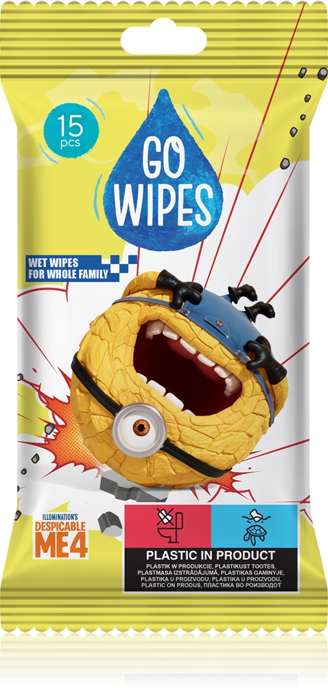 GoWipes Wet Wipes For Whole Family lingettes nettoyantes mains | notino.be